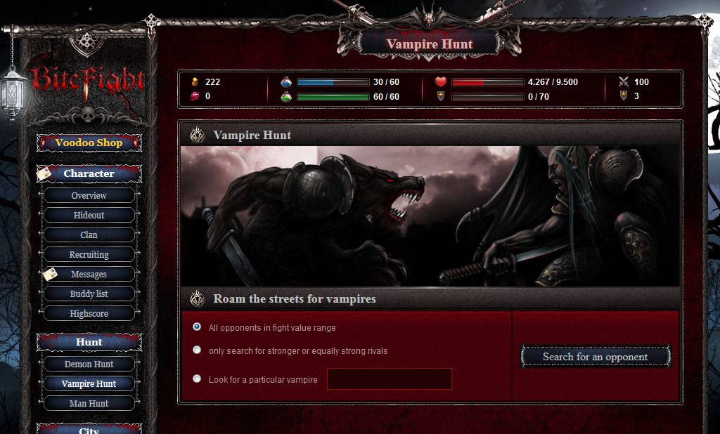 Let's play games with Lulucy: [Game review] BiteFight - PC based