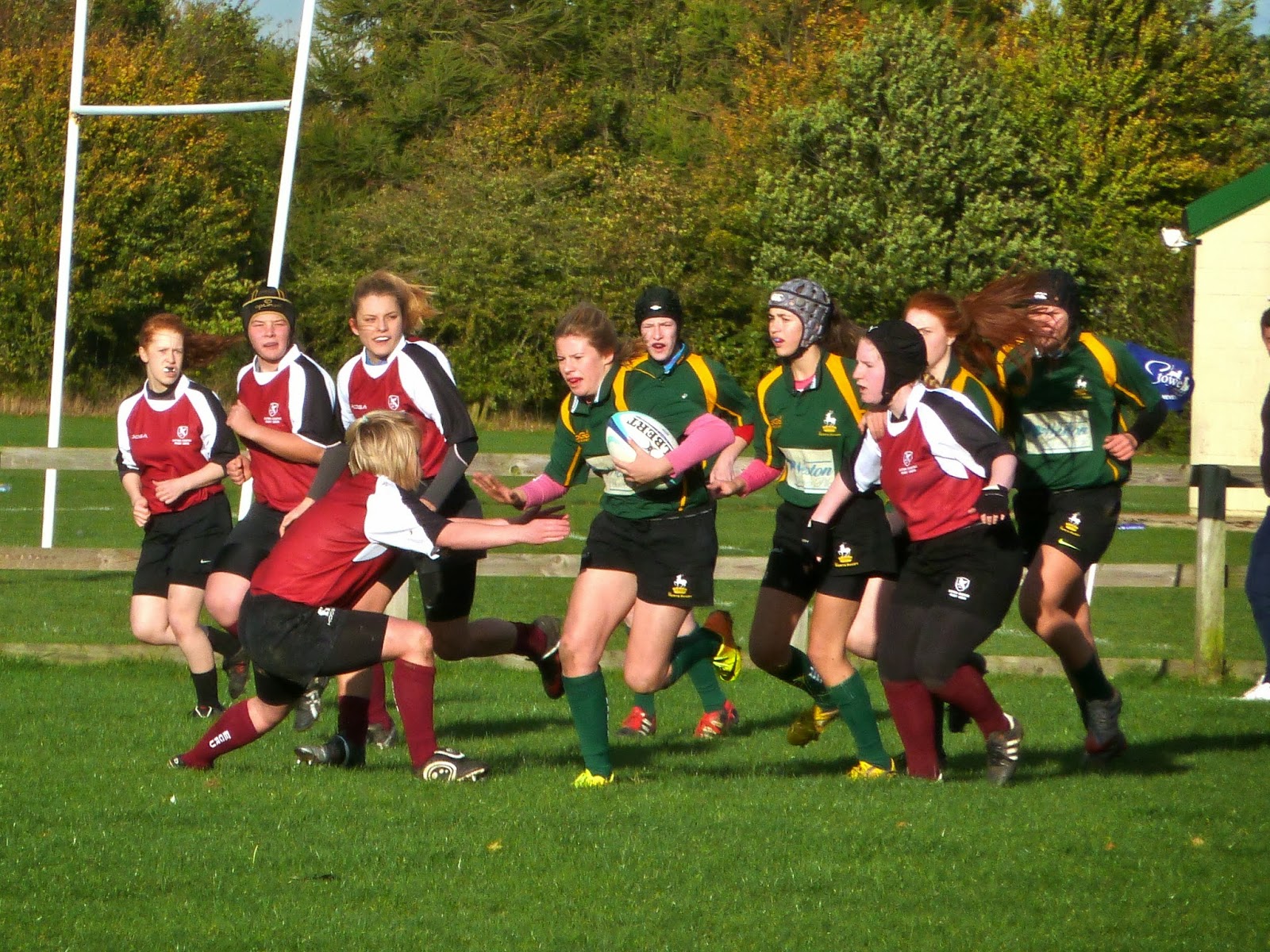 Hertfordshire Women's and Girls' Rugby: Herts U18 Girls too strong for ...