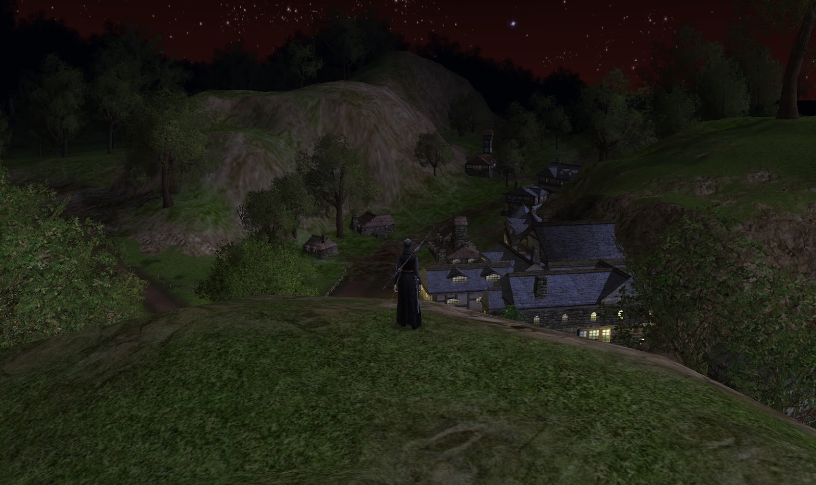 Wonderful Places in LOTRO's Middle Earth: The Forlorn Hobbitvillage in ...