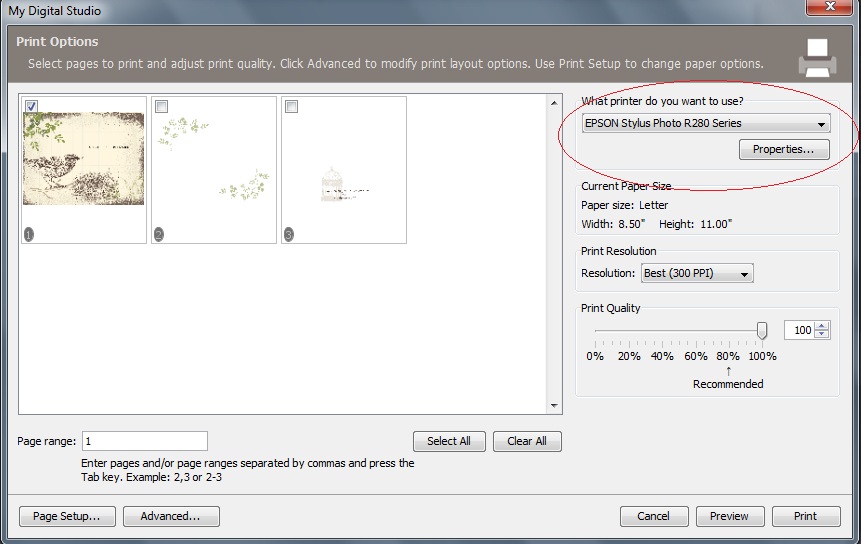 Micky's Tutorials2: Printing in MDS