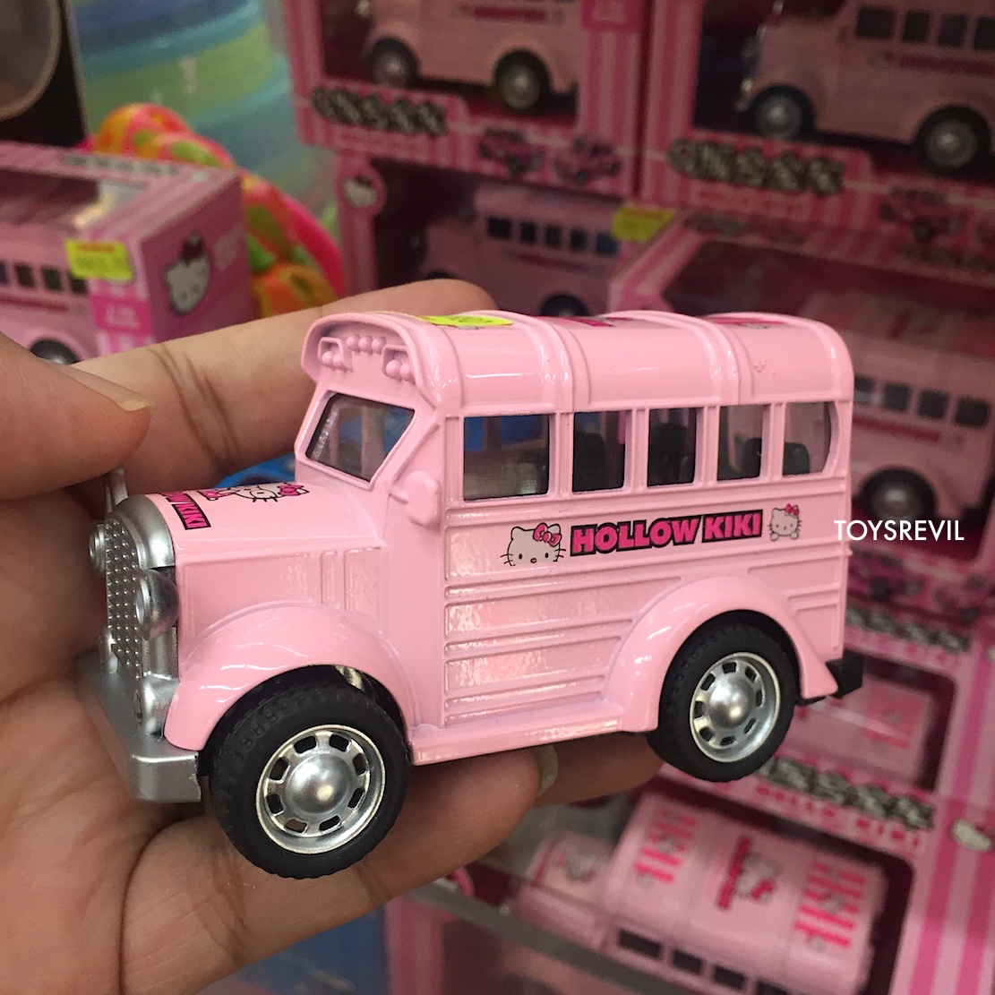 Taking A Ride with Knock-Off Hello Kitty & Doraemon Model Cars