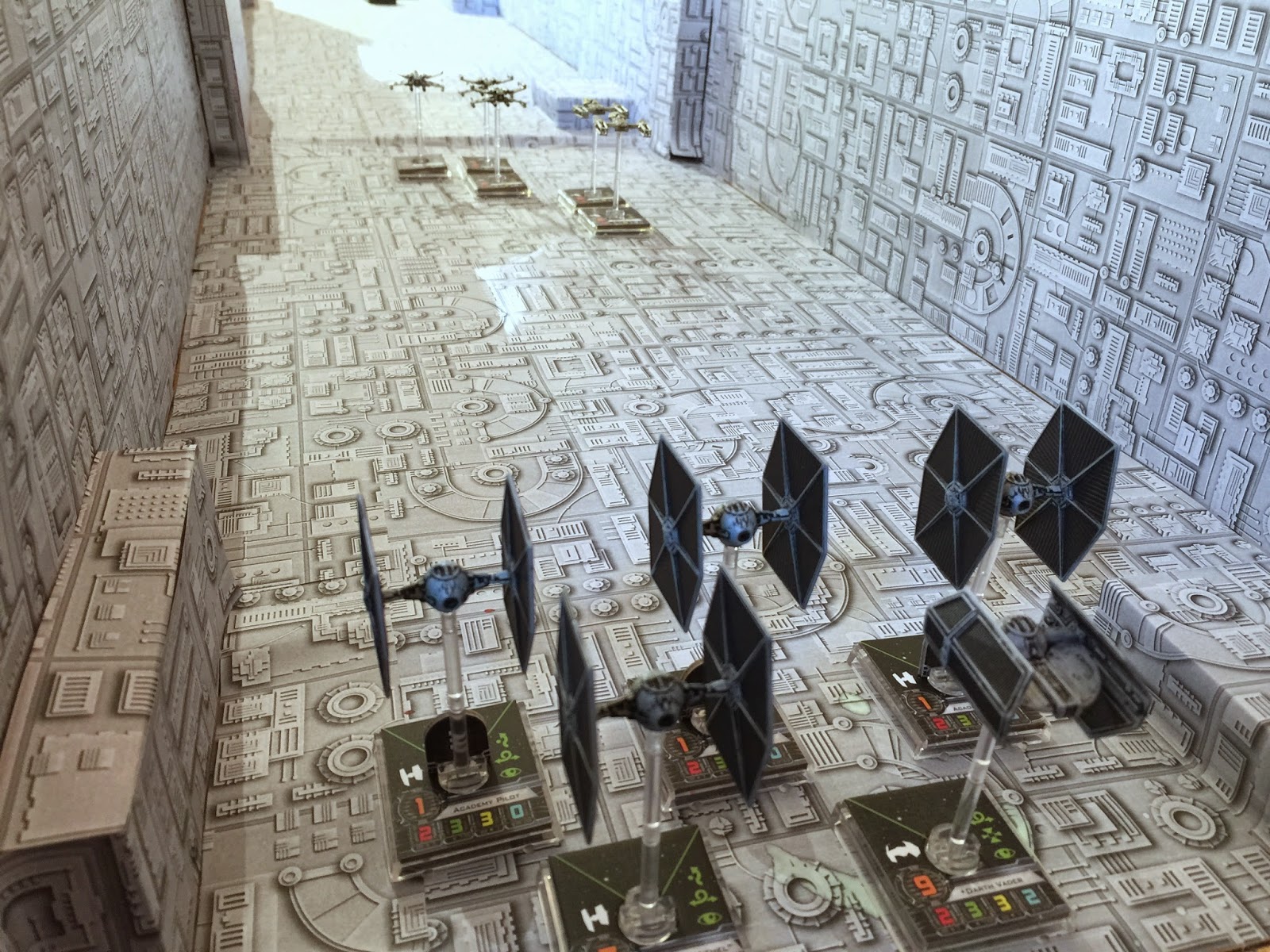 Battle Gaming One: X-Wing -- Death Star Trench -- A Cooperative Scenario?