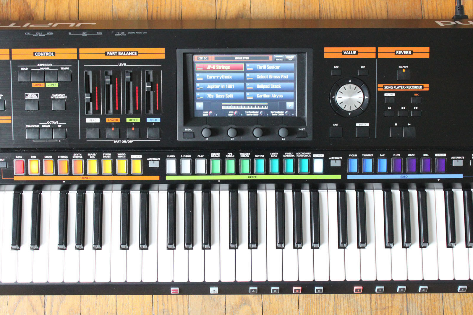 MATRIXSYNTH: Roland Jupiter-80 Synthesizer