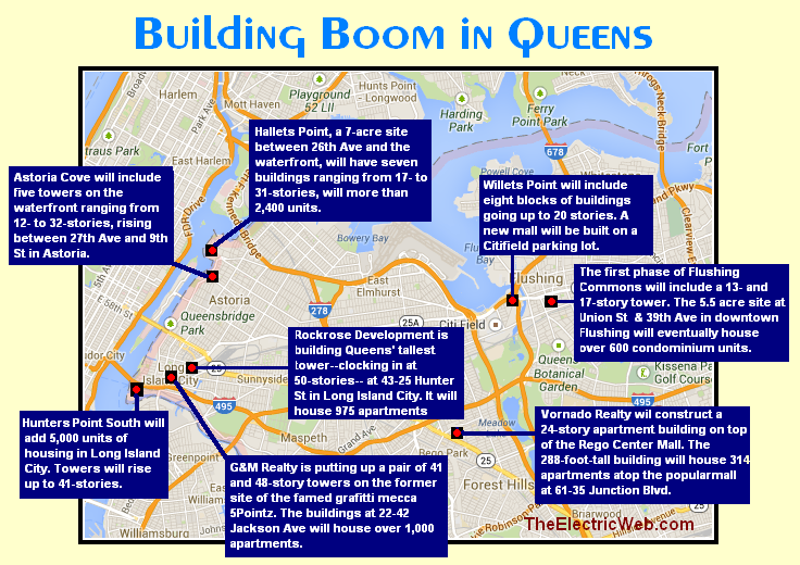 The ElectricWeb Network: High Rises Set to Change Face of Queens Skyline