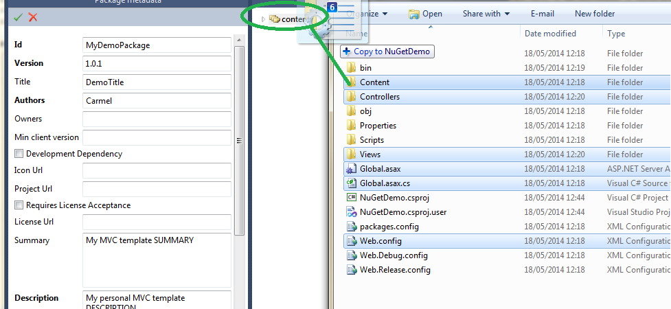 The ASP.NET MVC Club: Step By Step How to create a custom NuGet Package