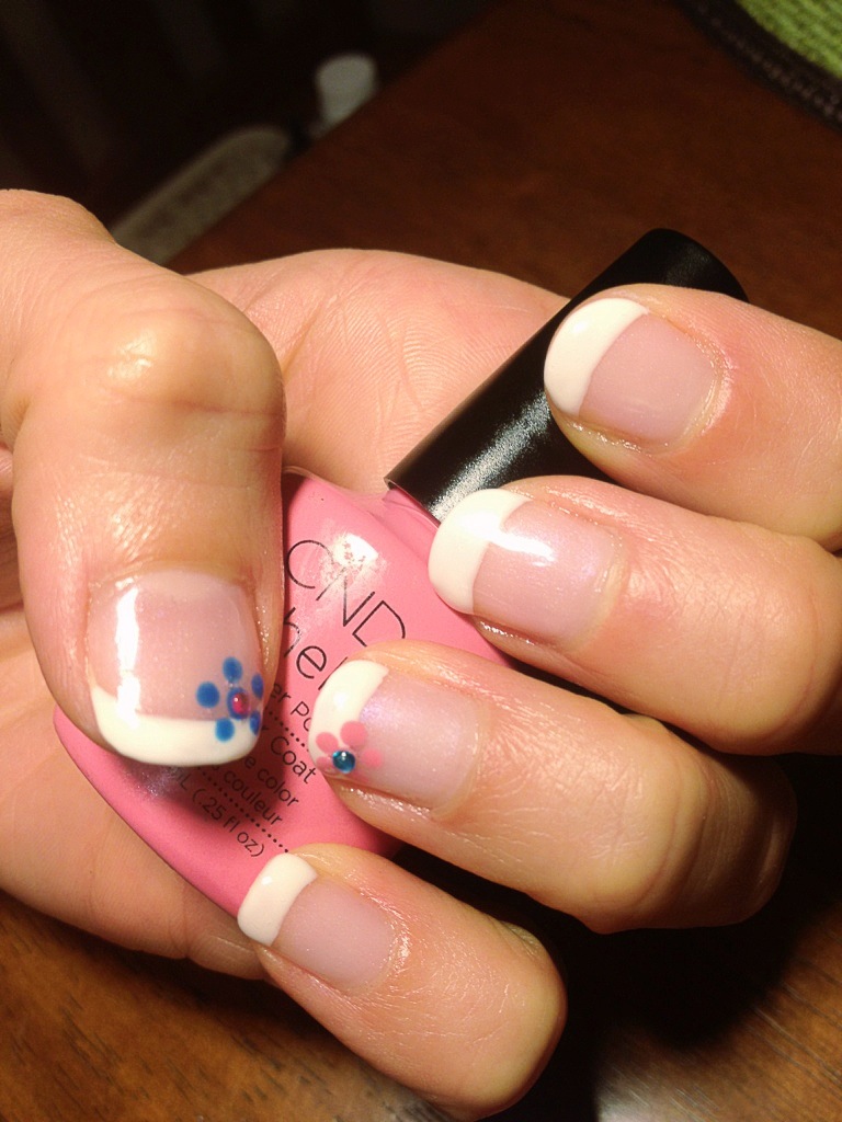 Shellac French Manicure - Beau | ShellacNailArt.com