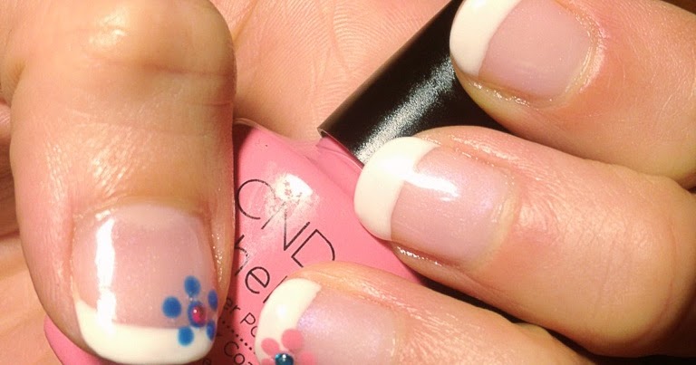 Shellac French Manicure - Beau | ShellacNailArt.com