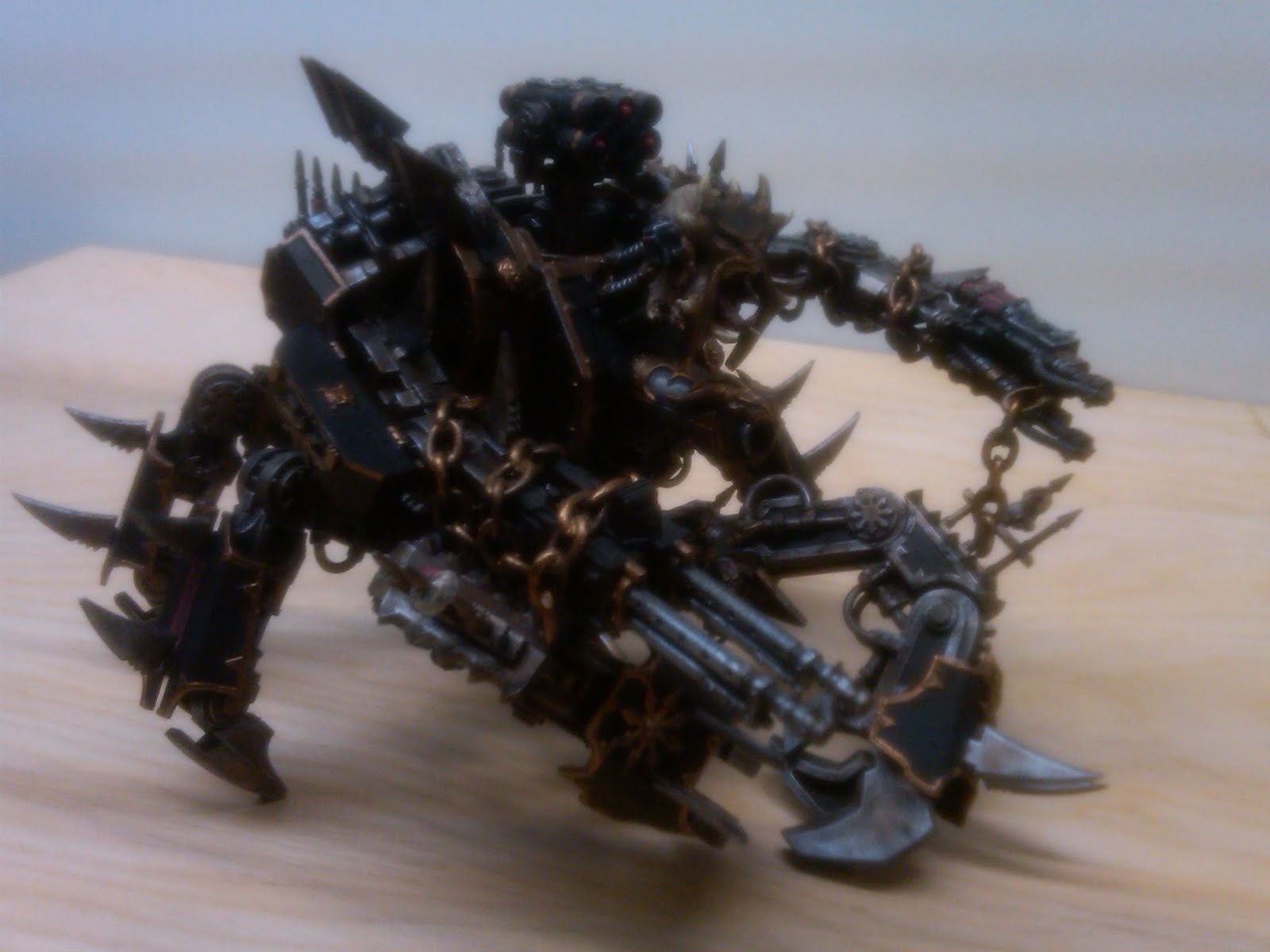 Hellz Realm (Warhammer 40k): Defiler Conversion (Black Death)