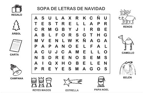 Actividades varias sobre navidad.