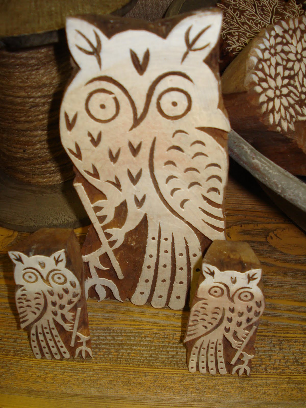 Rose Harvest: Wood Block Stamps