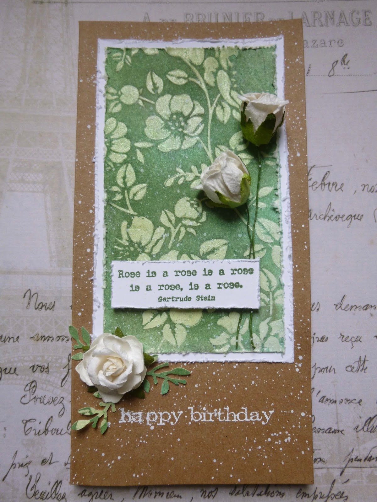 Words and Pictures: A 100 Year Old Rose