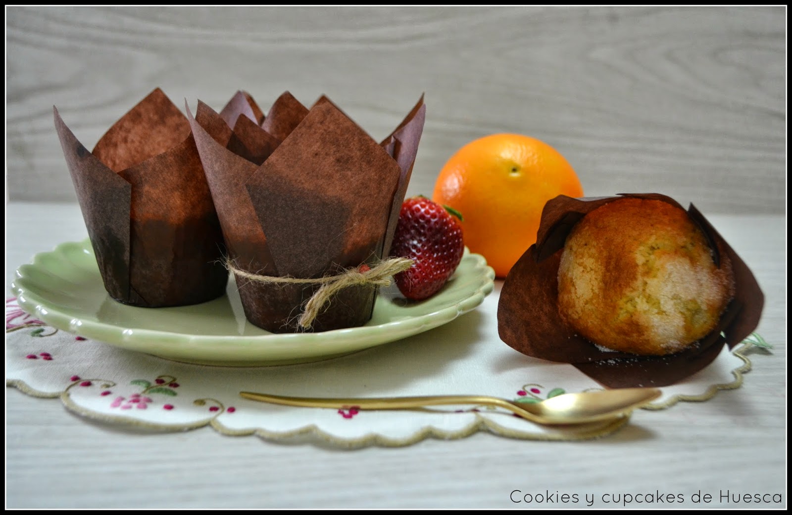 Cookies y cupcakes de Huesca: Magdalenas caseras