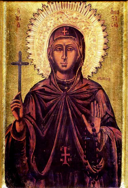 MOMENTOS OPORTUNOS: Santa Anastácia, mártir – 22 de dezembro