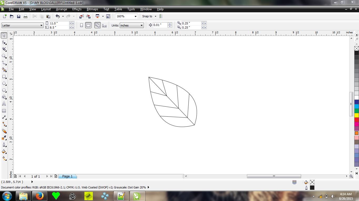 Cara Mengaplikasikan Shape Tool (Tutorial Membuat Daun) Corel Draw ...