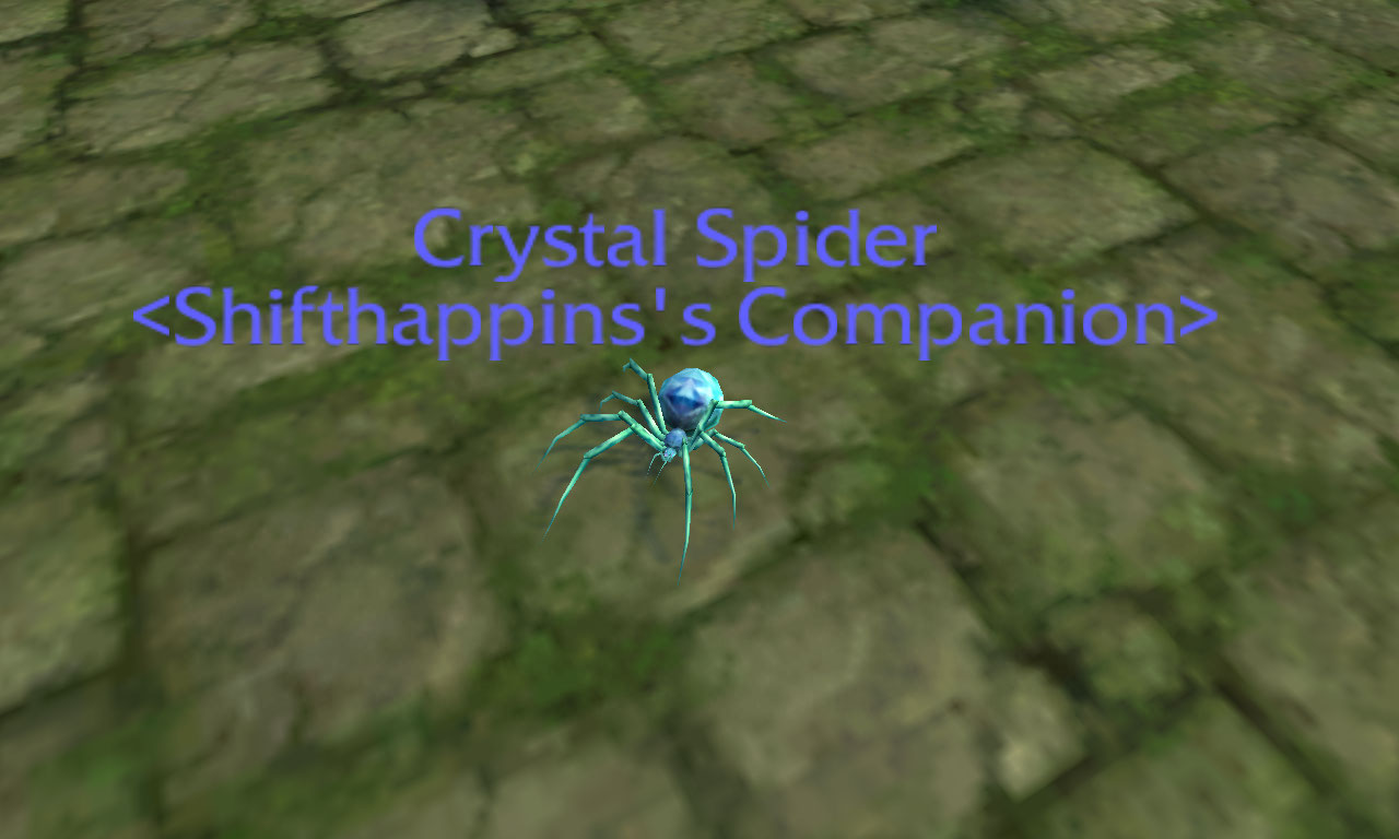 WOW Companion Collector: Crystal Spider (common lvl 16)