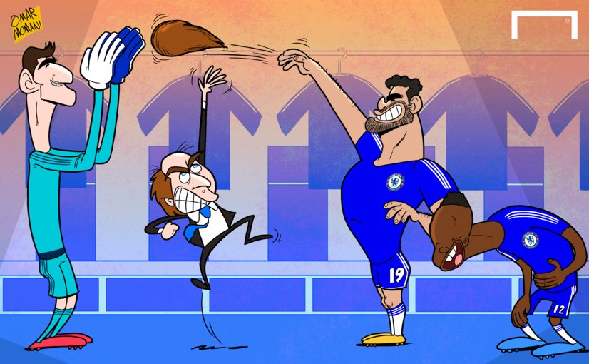 Omar Momani cartoons: Conte and the rascals of Chelsea