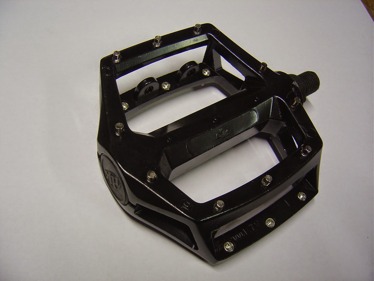 Al's Rapid Transit: New DK Black Platform BMX Pedals Aluminum 1/2" for ...