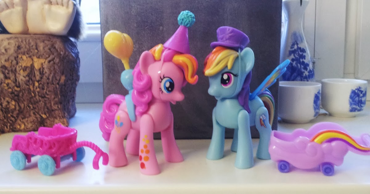 My Little Pony Rainbow Dash and Pinkie Pie Zoom & Go Review | MLP Merch