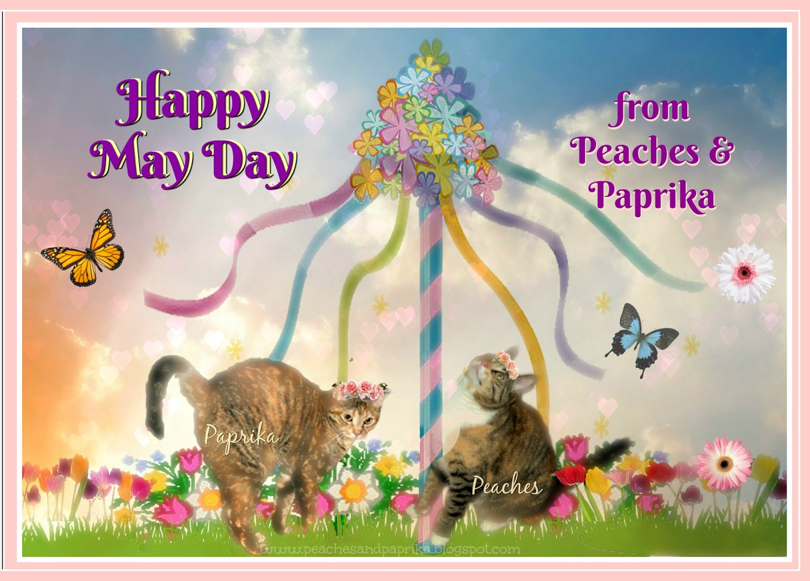 Peaches and Paprika: Happy Early May Day