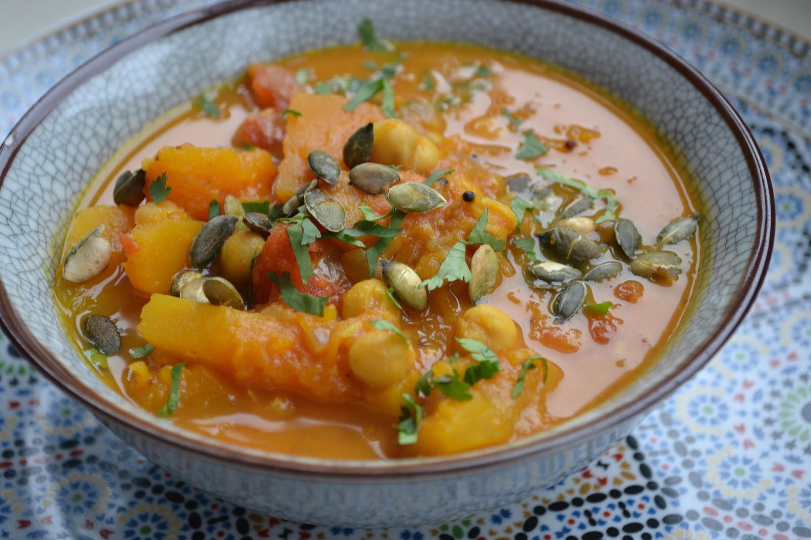 boeddhamum glutenfree: POMPOEN KIKKERERWT CURRY - PUMPKIN CHICKPEA ...