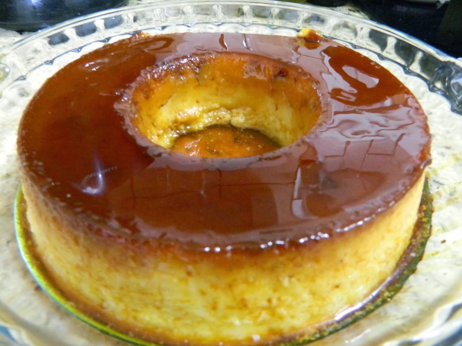 Receita - Pudim de Leite de Coco