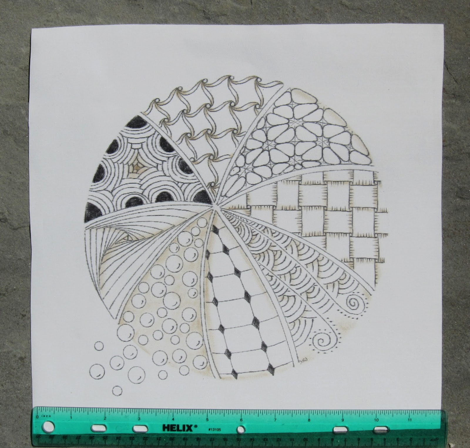 Zendala on Pinterest | Zentangle, Yin Yang and Yin And Yang