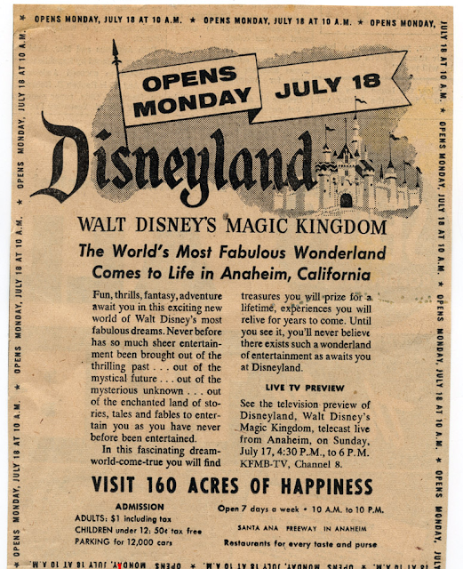 Disney Avenue: 42 Vintage Disneyland Advertisements That Will Blow You Away