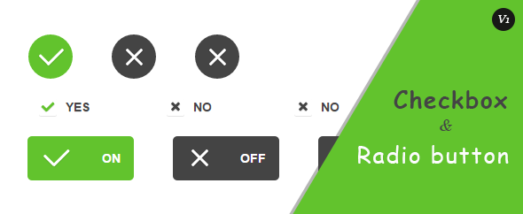 CHECKBOX BUTTON STYLES