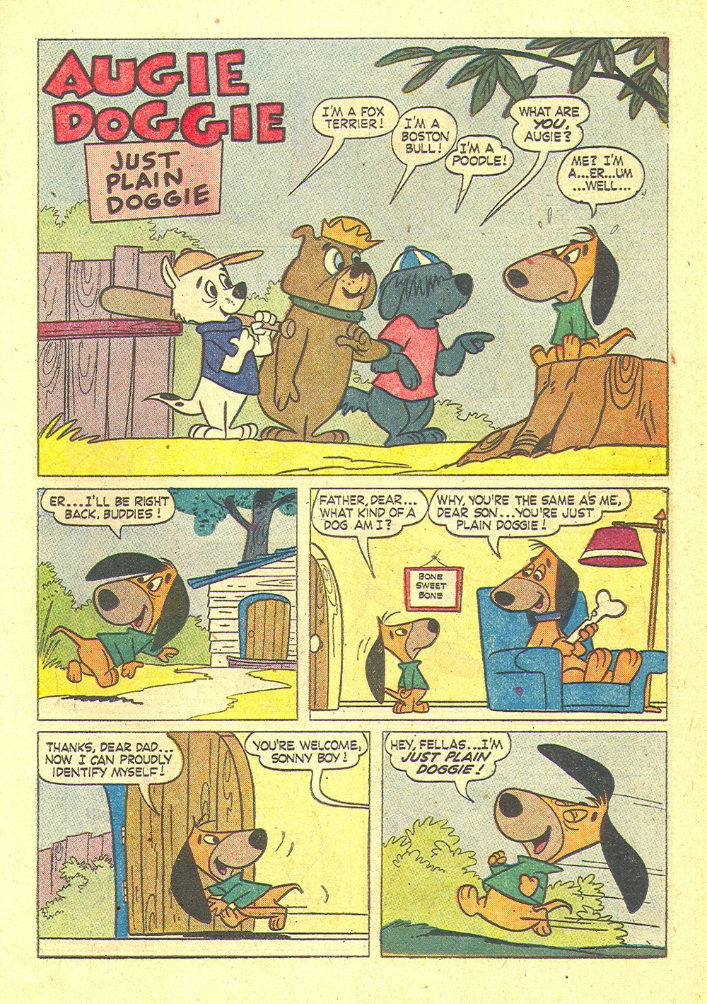 Saved From The Paper Drive: Saturday Morning Comics: Augie Doggie ...