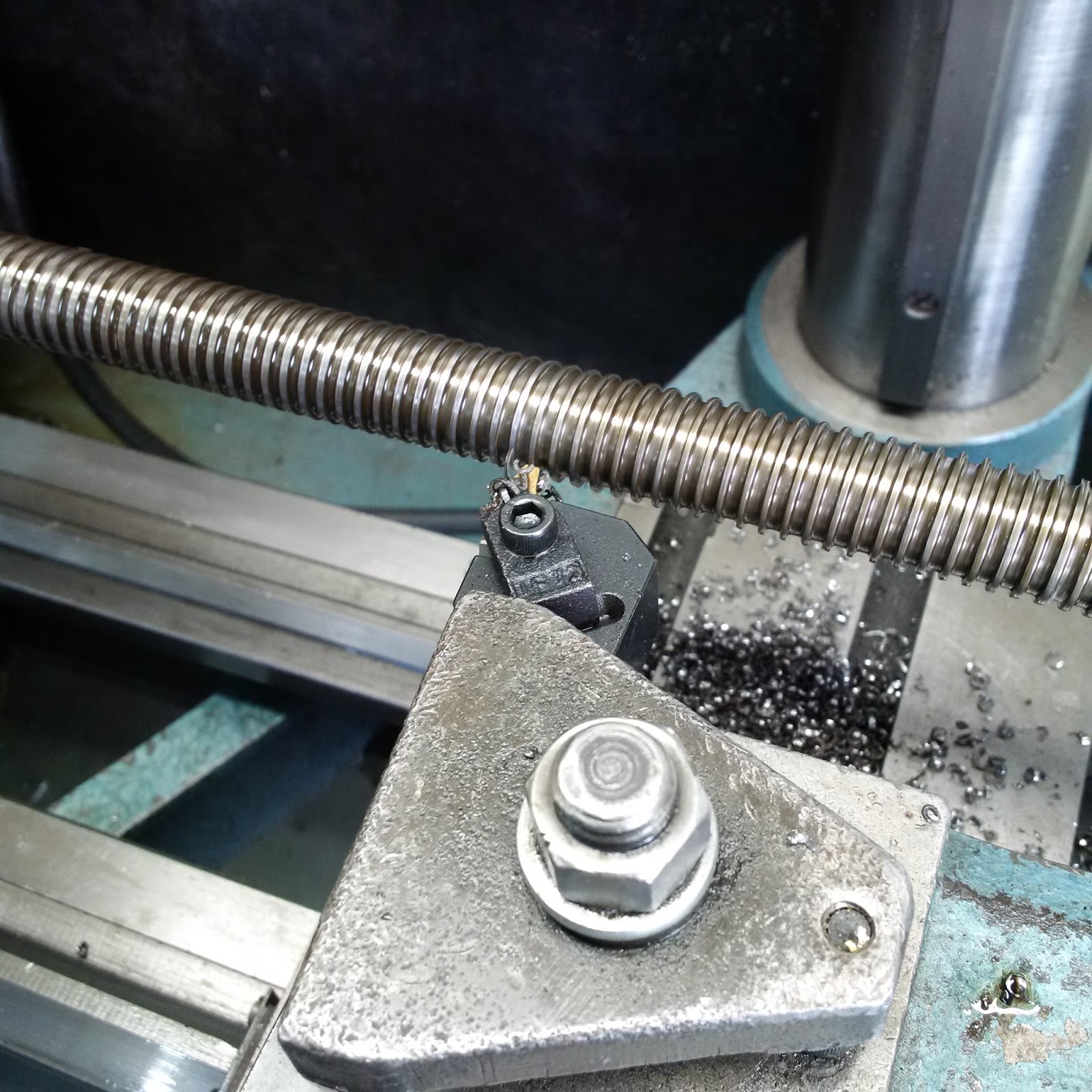 Another Day Another Project: Fixing Worn Out Cross Slide Screw for a ...