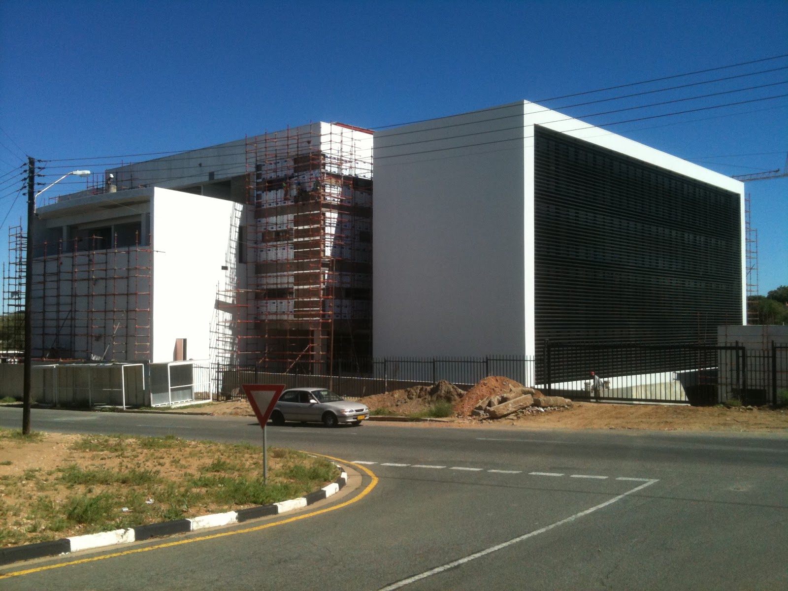 RLabs Namibia: Polytechnic Of Namibia's expanding infrastructure.