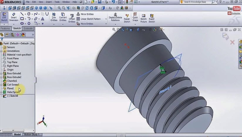How to create Mechanical Clamp Vise With Download Link in Solidworks ...