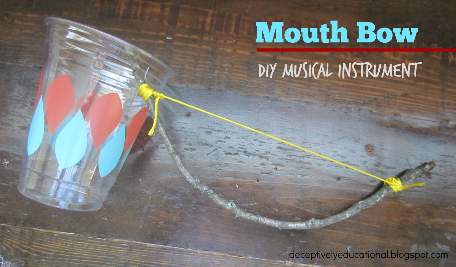 Relentlessly Fun Deceptively Educational Mouth Bow Musical Instrument