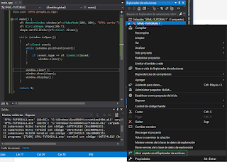 SFML y Visual Studio