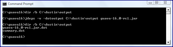 Jdeps Jdk 8 Command Line Static Dependency Checker