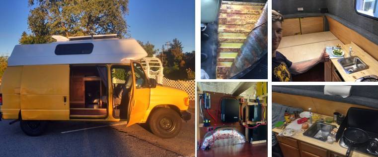 How I converted a rusty cargo van into an Adventure mobile - Zhakila ...