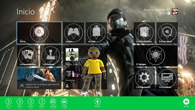 HD PARA XBOX 360 RGH / JTAG: Novas Skins