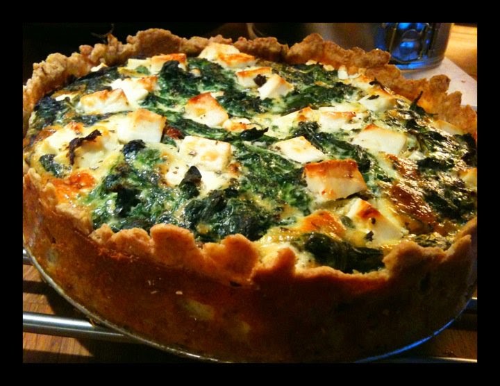 Recept favoriter, Vegetariskt: Spenat paj