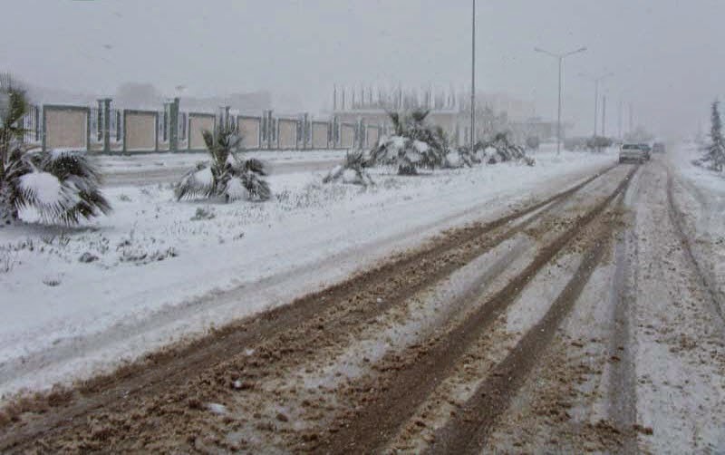 Snow years - albayda in Libya