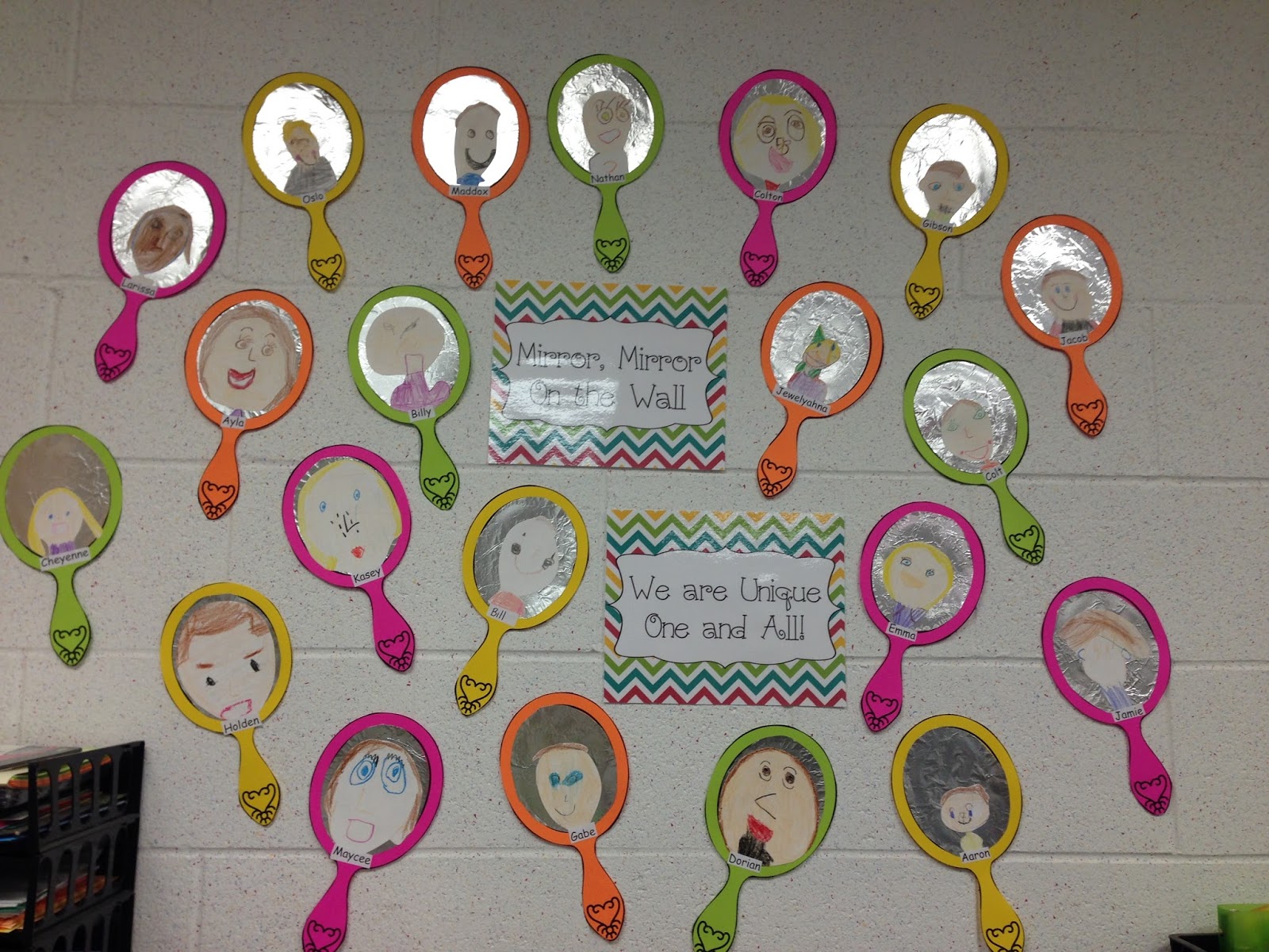 First Grade Sugar: Mirror Mirror on the Wall