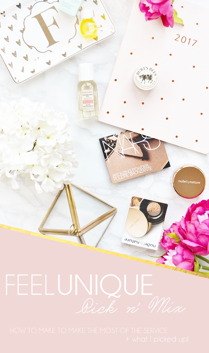 How To Make The Most of Feel Unique's Pick n' Mix Beauty Sample Service ...