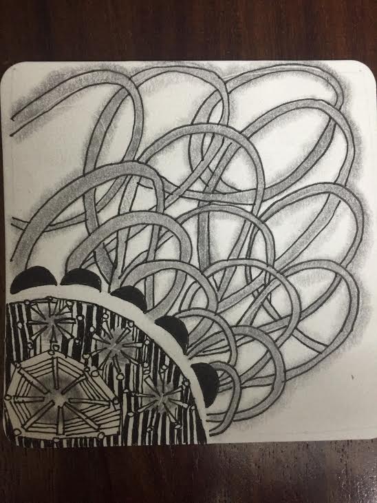 Tickled To Tangle: "It's a String Thing" #151 Tiles