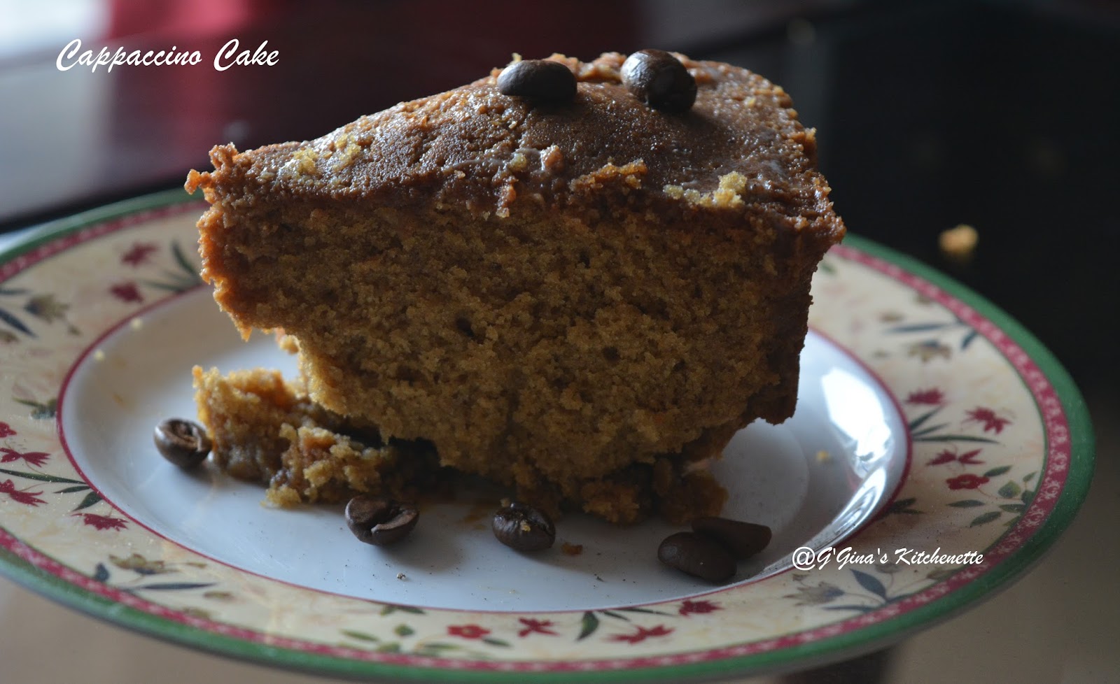 G'Gina's Kitchenette: Cappuccino Cake #FoodieExtravaganza