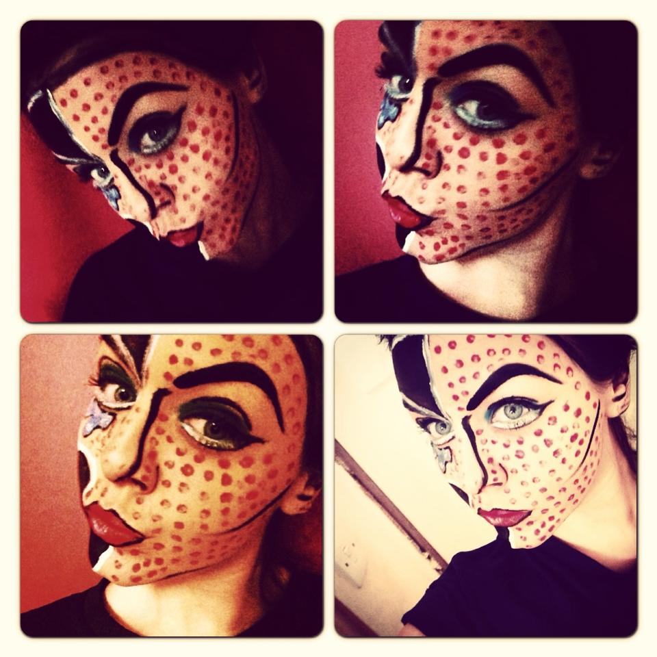 Smile and Makeup!: POP ART INSPIRED MAKEUP......