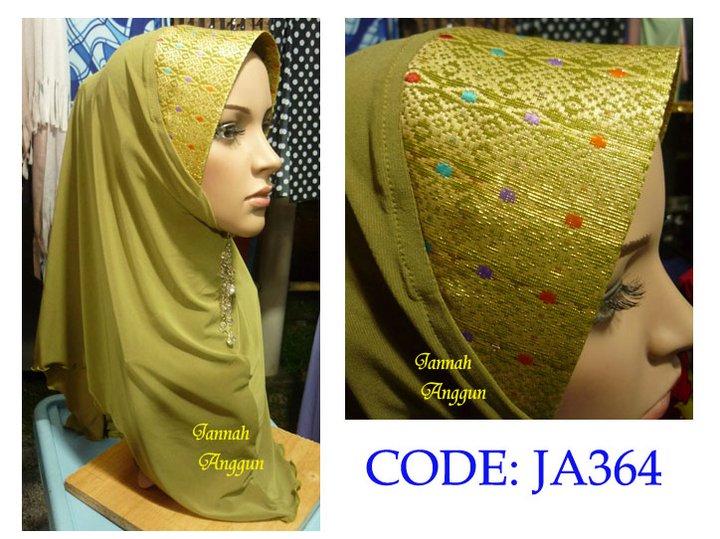 Jannah Anggun: Tudung Songket & Brocade