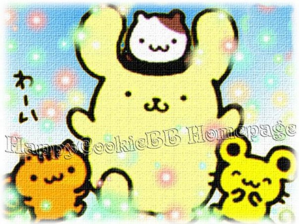 Pom Pom Purin Puroland: Pom Pom Purin and friends