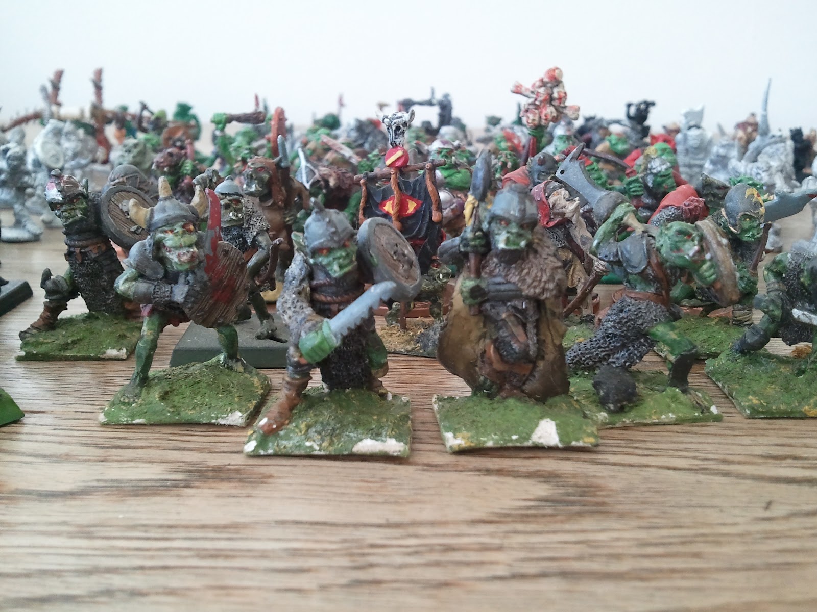 Level 2: Fantasy Miniatures Part 2. (Orcs!)