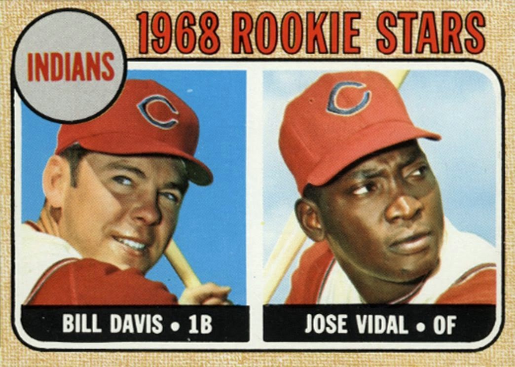 Rating The Rookies: 1967 Topps Indians Rookie Stars: Bill Davis, Gus Gil