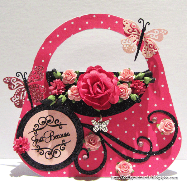 Kelly Jean Cards: Flower Handbag!