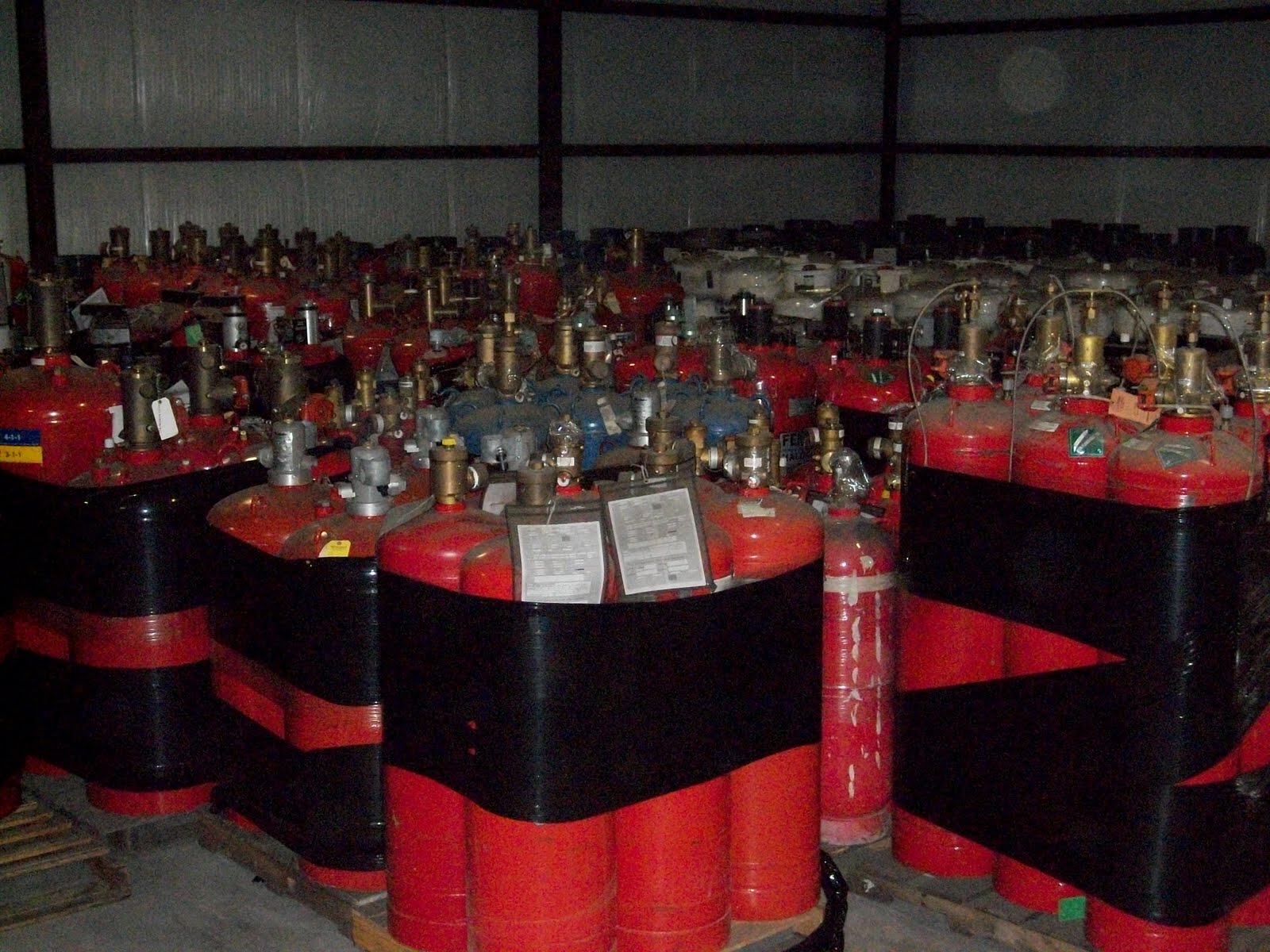 We Buy and Sell Halon: RemTec's Clean Agent System Bottles Inventory